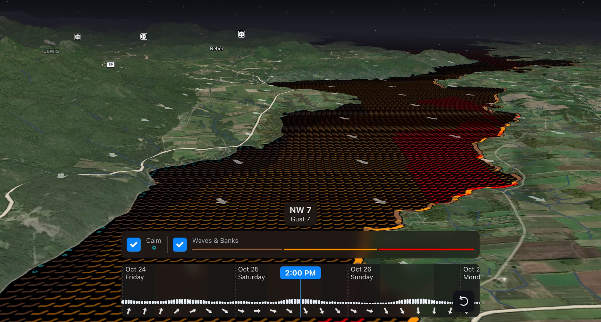 Outsmart Rough Waters: How Deep Dive’s Wind Effects Map Saves Your Day