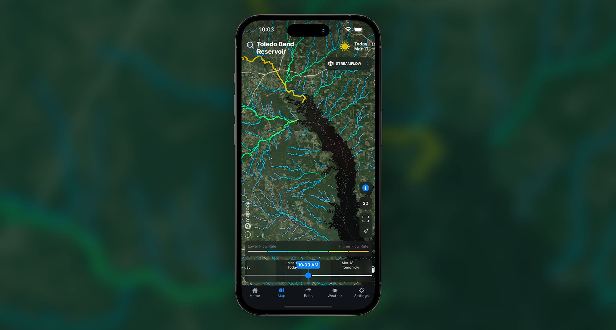 Catch more fish with stream forecasts